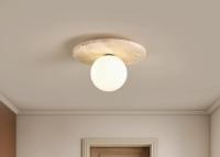 China Natural marble Nordic villa corridor ceiling lamp designer homestay art creative personality corridor lamp for sale