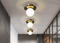 China Natural marble Nordic villa corridor ceiling lamp designer homestay art creative personality corridor lamp for sale