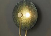 China Post-modern simple marble wall lamp living room background wall coffee shop hotel staircase aisle lamp bedroom bedside lamp for sale