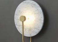 China Post-modern simple marble wall lamp living room background wall coffee shop hotel staircase aisle lamp bedroom bedside lamp for sale