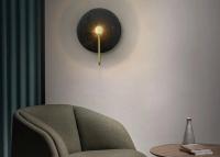 China Post-modern simple marble wall lamp living room background wall coffee shop hotel staircase aisle lamp bedroom bedside lamp for sale