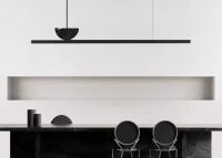 China Direct sales new style all-copper bar minimalist strip lamp restaurant marble modern smart all-copper designer office for sale