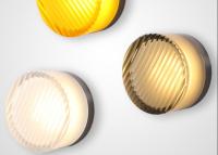 China Modern simple hotel  bedroom mirror lamp round interior colorful wall lamp for sale