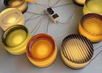 China Modern simple hotel  bedroom mirror lamp round interior colorful wall lamp for sale
