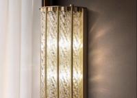China All-copper light luxury living room atmospheric wall lamp modern simple high-end hotel lobby corridor aisle background wall lamp for sale