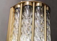 China All-copper light luxury living room atmospheric wall lamp modern simple high-end hotel lobby corridor aisle background wall lamp for sale