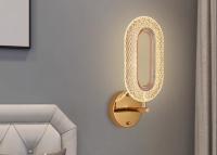 China Wall lamp bedroom bedside lamp simple modern living room background wall lamp Nordic light luxury creative villa hotel corridor lamp for sale