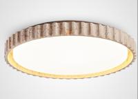 China French round bedroom ceiling lamp yellow cave stone wabi-sabi style living room dining room lamp middle-aged designer study for sale