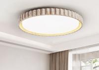 China French round bedroom ceiling lamp yellow cave stone wabi-sabi style living room dining room lamp middle-aged designer study for sale