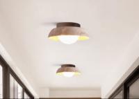 China Yellow cave stone ancient style corridor balcony ceiling lamp retro wabi-sabi style cloakroom entrance hallway small lamp for sale