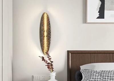China Copper wall lamp living room background wall modern simple bedroom bedside lamp creative personality retro art decoration lamp for sale