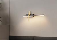 China Copper wall lamp bedroom bedside creative background wall lamp Italian designer art figure shape decorative wall lamp for sale