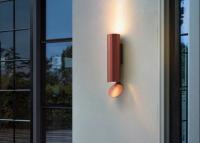China Outdoor waterproof minimalist modern simple villa courtyard background wall lamp high-grade atmosphere personality decorative wall lamp for sale