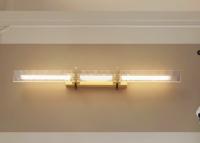 China Nordic copper wall lamp modern simple bedroom bedside minimalist light luxury creative staircase corridor living room background wall lamp for sale