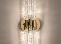 China French style living room background wall crystal wall lamp corridor staircase aisle art lighting master bedroom bedside creative wall lamp for sale