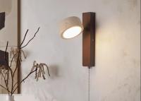 China Yellow travertine wall lamp bedroom bedside living room background wall homestay corridor entrance staircase balcony lamp for sale