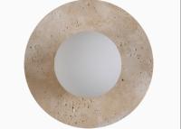 China Yellow travertine wall lamp bedroom bedside living room background wall homestay corridor entrance staircase balcony lamp for sale