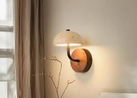 China Yellow travertine wall lamp bedroom bedside living room background wall homestay corridor entrance staircase balcony lamp for sale