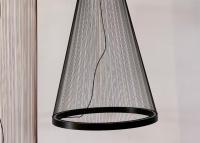 China big designer pendant lamp black and gold led villa chandelier for hotel for sale