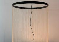 China big designer pendant lamp black and gold led villa chandelier for hotel for sale