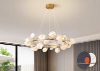 China Flower Big Chandelier Interior Designer Ceramic Pendant Lamp Home Decoration For Dinning Room for sale