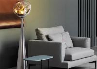 China Nordic silver table lamp modern simple bedroom bedside ball light floor lamp for sale