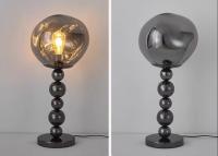 China Nordic silver table lamp modern simple bedroom bedside ball light floor lamp for sale
