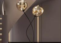 China Nordic silver table lamp modern simple bedroom bedside ball light floor lamp for sale