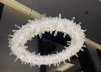 China Brazil imported pure natural crystal stone lamp chandelier bedroom living room restaurant lamp simple American crystal lamp for sale