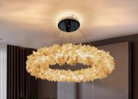 China Brazil imported pure natural crystal stone lamp chandelier bedroom living room restaurant lamp simple American crystal lamp for sale