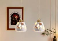 China Simple morroco lighting marble bulb pendant lamp for home decoration for sale