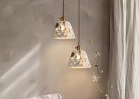 China Simple morroco lighting marble bulb pendant lamp for home decoration for sale