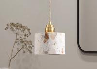 China Simple morroco lighting marble bulb pendant lamp for home decoration for sale