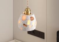 China Simple morroco lighting marble bulb pendant lamp for home decoration for sale