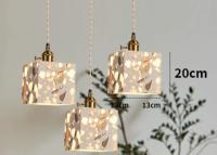 China Simple morroco lighting marble bulb pendant lamp for home decoration for sale
