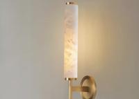 China Marble Lamp for Home Decoration Simple Morroco Lighting Marble Bulb Wall Lamp with Certification Inspection for sale