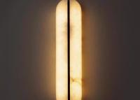 China Marble Lamp for Home Decoration Simple Morroco Lighting Marble Bulb Wall Lamp with Certification Inspection for sale