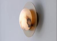China Marble Lamp for Home Decoration Simple Morroco Lighting Marble Bulb Wall Lamp with Certification Inspection for sale