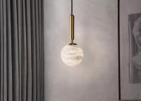 China Marble Lamp for Home Decoration Lighting Marble Bulb Wall Lamp with Certification Inspection for sale