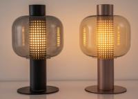 China Modern Light Design Nordic Corner Standing Glass Table Lamp For Living Room for sale