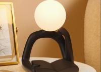 China Modern Light Design Nordic Corner Standing Glass Table Lamp For Living Room for sale