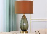 China Modern Light Design Nordic Corner Standing Glass Table Lamp For Living Room for sale