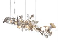 China Project Chandelier Living Room Dining Room Lamp Light Luxury Leaf Villa Chandelier for sale