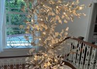 China Project Chandelier Living Room Dining Room Lamp Light Luxury Leaf Villa Chandelier for sale