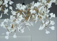 China Project Chandelier Living Room Dining Room Lamp Light Luxury Leaf Villa Chandelier for sale