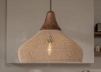 China Bamboo Chandelier For Restaurant Rattan Chandelier Retro Art Homestay Tea Room Living Room Bar Rattan Lamp for sale