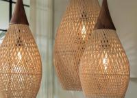 China Bamboo Chandelier For Restaurant Rattan Chandelier Retro Art Homestay Tea Room Living Room Bar Rattan Lamp for sale