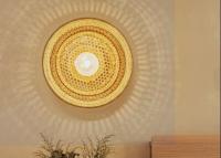 China BAMBOO WALL LAMP FOR PROJECT RATTAN WALL LIGHT RETRO ART HOMESTAY TEA ROOM LIVING ROOM BAR RATTAN LAMP for sale