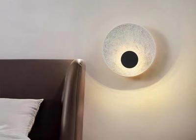 China Decorative Luxury Stair Lamp Round shade Led Moon Wall Lamp For Hotel for sale
