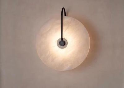 China Northern Marble wall lamp corridor living room bedroom study background decorative wall lamp for sale